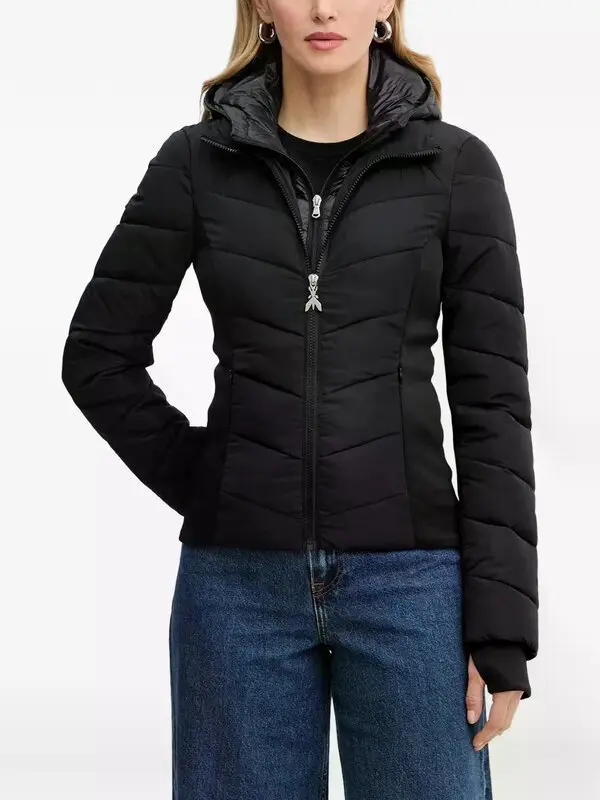 Patrizia Pepe Hooded Zipped Jacket