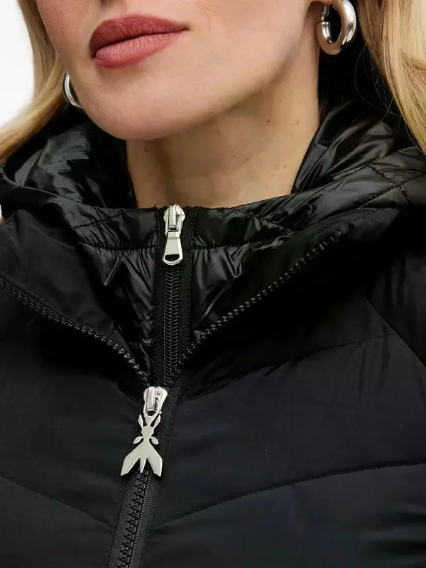 Patrizia Pepe Hooded Zipped Jacket
