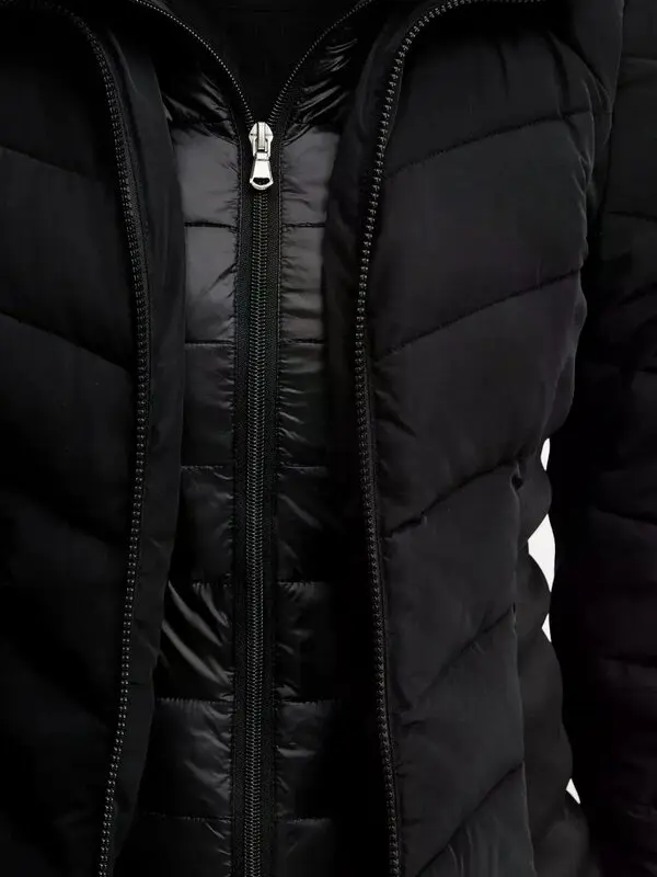 Patrizia Pepe Hooded Zipped Jacket