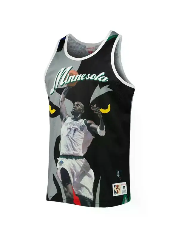 Mitchell & Ness Kevin Garnett Player Vest - Black