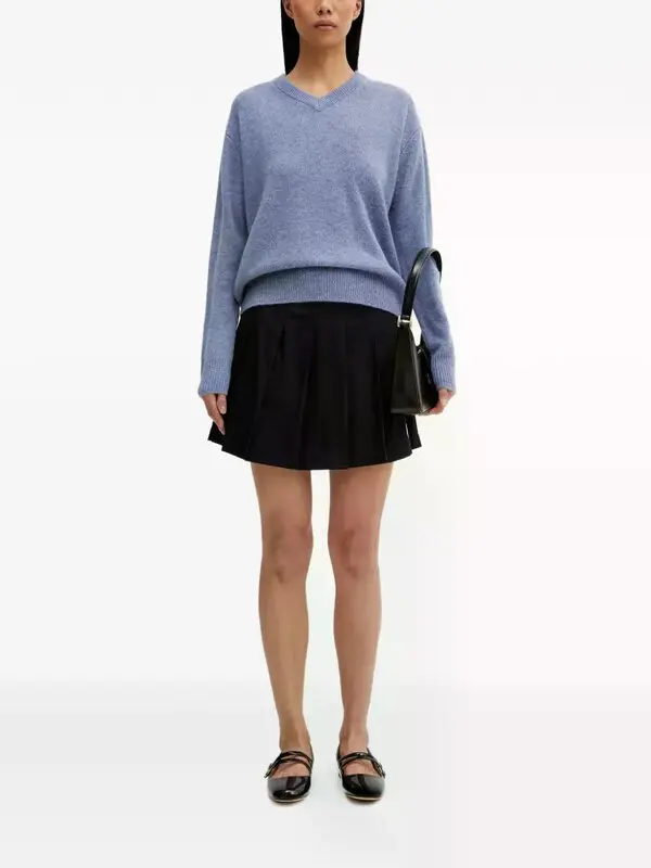 Sporty & Rich V-neck Long Sleeve Sweater
