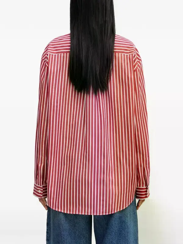 SPORTY & RICH Striped Pocket Shirt