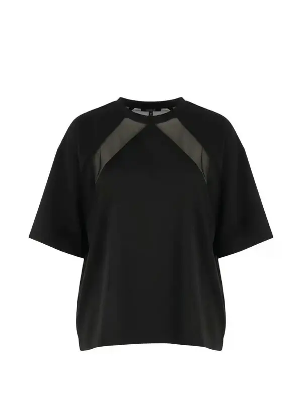 Pinko Mesh-panel T-shirt