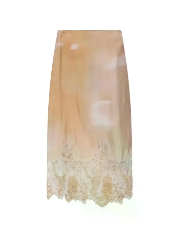 Fabiana Filippi Lace Skirt - Neutrals
