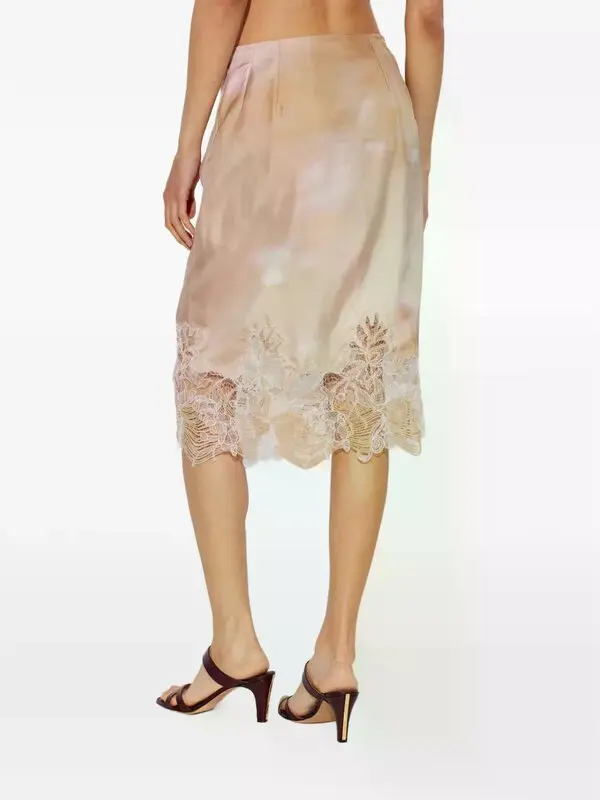 Fabiana Filippi Lace Skirt - Neutrals
