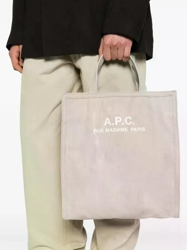 A.p.c. Logo-print Tote Bag