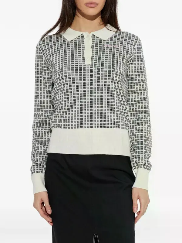 Marni Patterned Polo Top