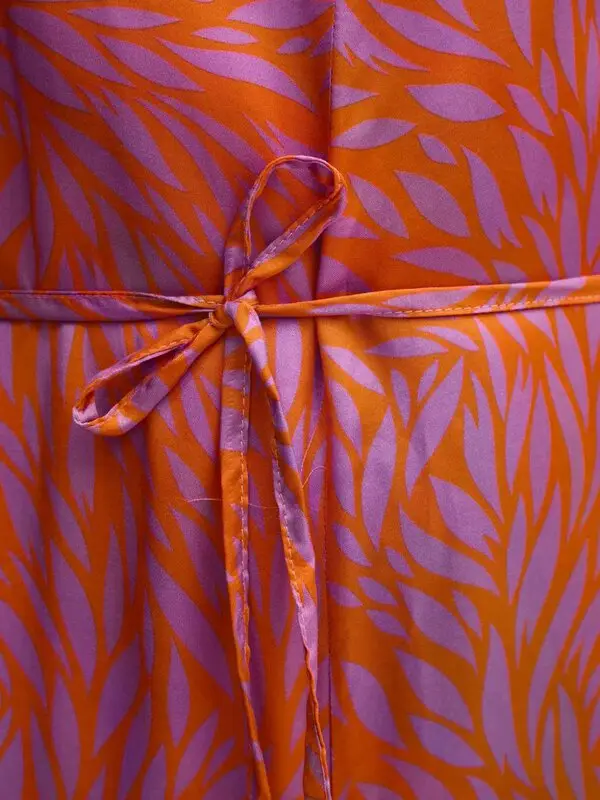 LA PETITE FRANÇAISE Colette V-neck Floral-print Jumpsuit