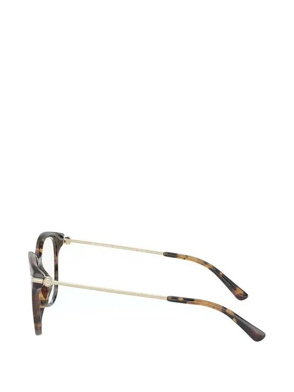 Michael Kors Tortoiseshell Round-frame Glasses
