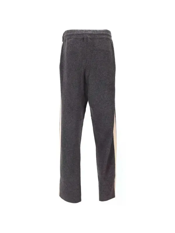 Palm Angels Logo Stripe Knit Trousers