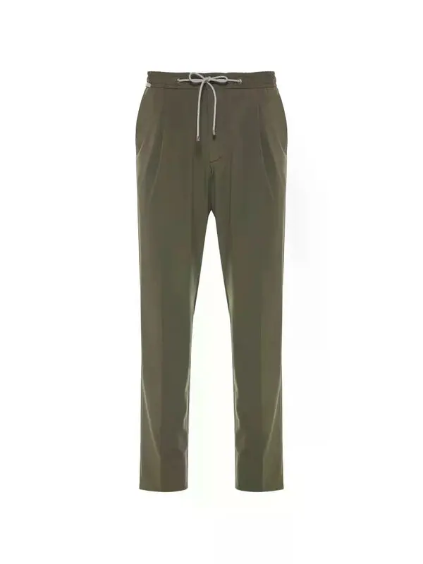 Corneliani Drawstring Trousers - Green