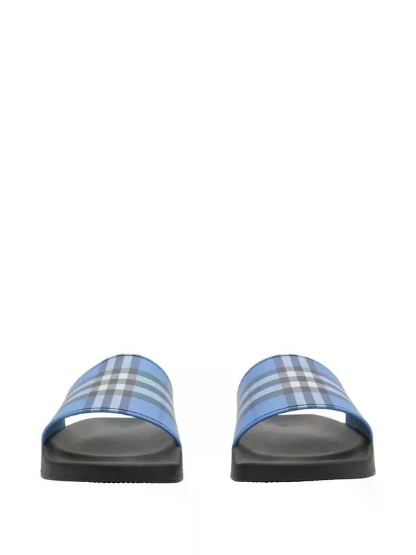 Burberry Check Slides
