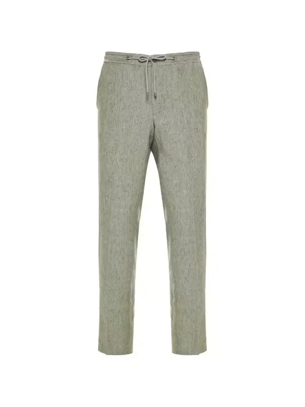 Corneliani Drawstring Trousers - Green