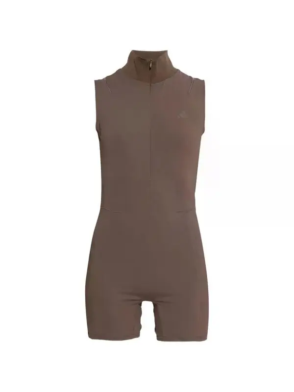 Adidas X Entire Studios High-neck Sleeveless Jumpsuit - Brown