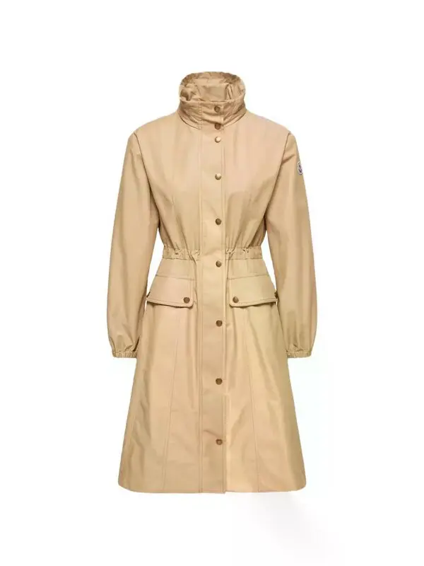 Moncler Rhododendron Hooded Parka - Neutrals