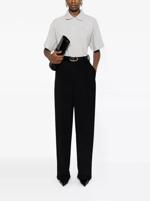 Saint Laurent Buttoned Polo Shirt