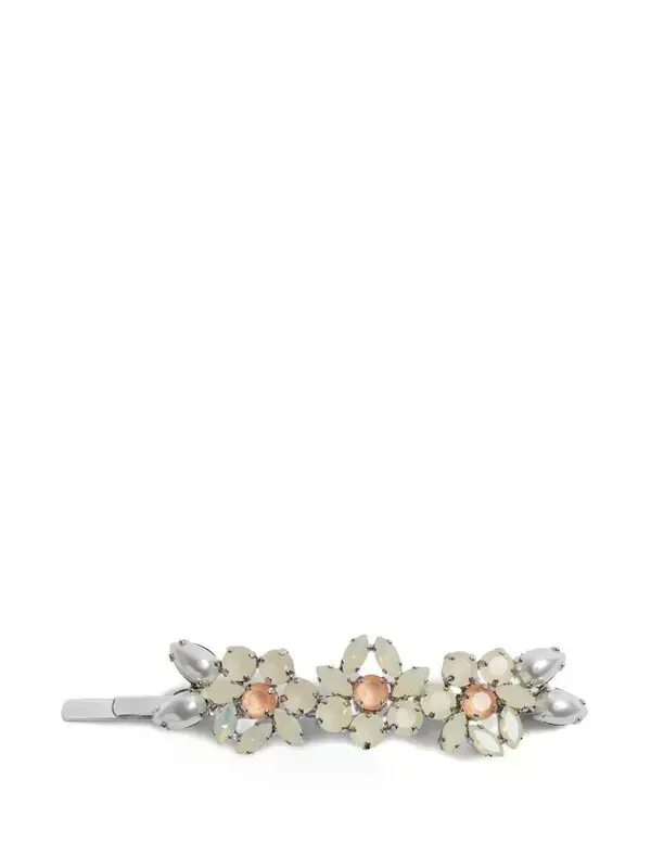 Simone Rocha Heartbloom Hair Clip - Silver