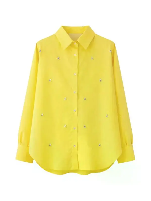 A PAPER KID Embellished Shirt