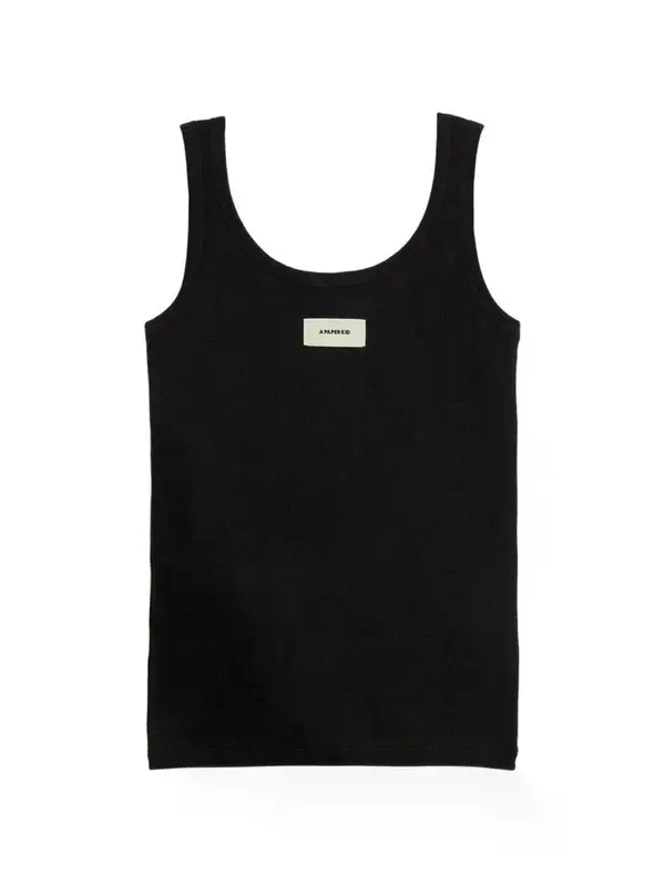 A PAPER KID Ribbed Tank Top