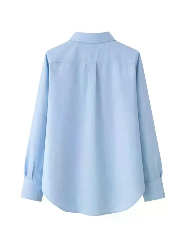 A PAPER KID Embellished Cotton Shirt