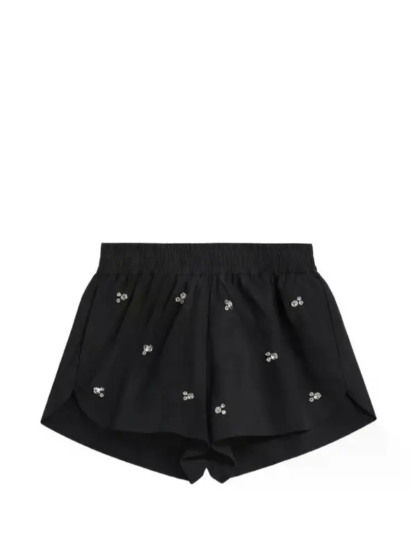 A PAPER KID Embellished Shorts - Black