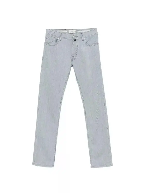 Jacob Cohen Striped Five-pocket Jeans