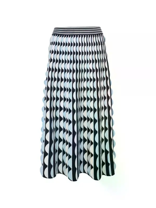 Simkhai Micah Midi Skirt - Blue