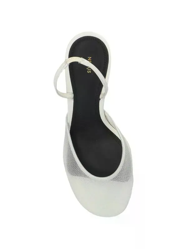 NEOUS Slingback Pumps - White