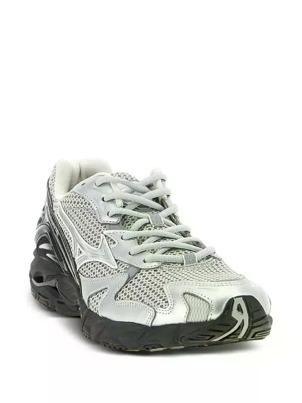 Mizuno Wave Rider Lace-up Sneakers - Silver