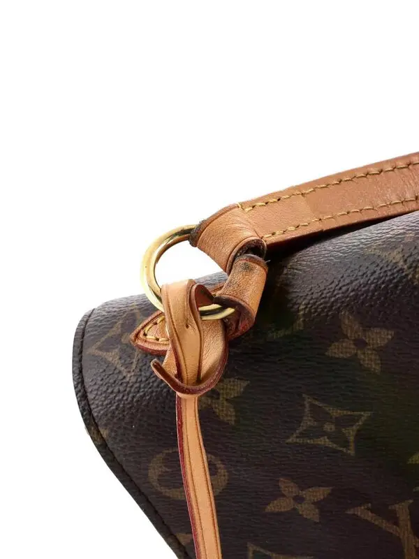 LOUIS VUITTON Cluny Top Handle Mm Monogram Shoulder Bag - Brown