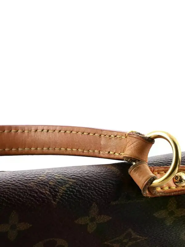 LOUIS VUITTON Cluny Top Handle Mm Monogram Shoulder Bag - Brown