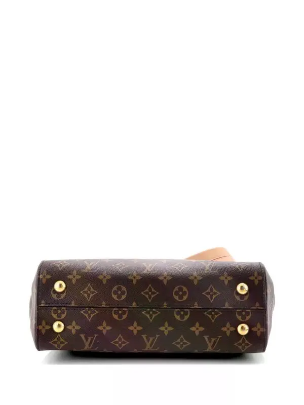 LOUIS VUITTON Cluny Top Handle Mm Shoulder Bag Monogram Canvas - Brown