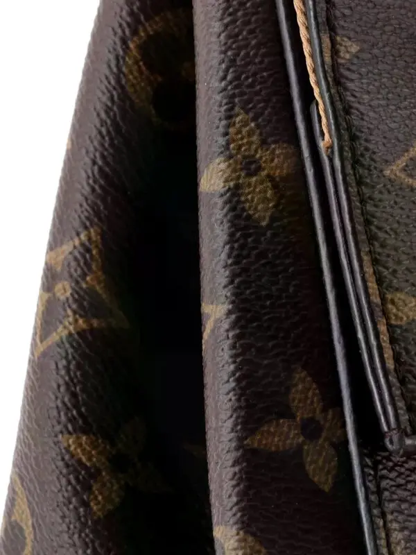 LOUIS VUITTON Cluny Top Handle Mm Shoulder Bag Monogram Canvas - Brown