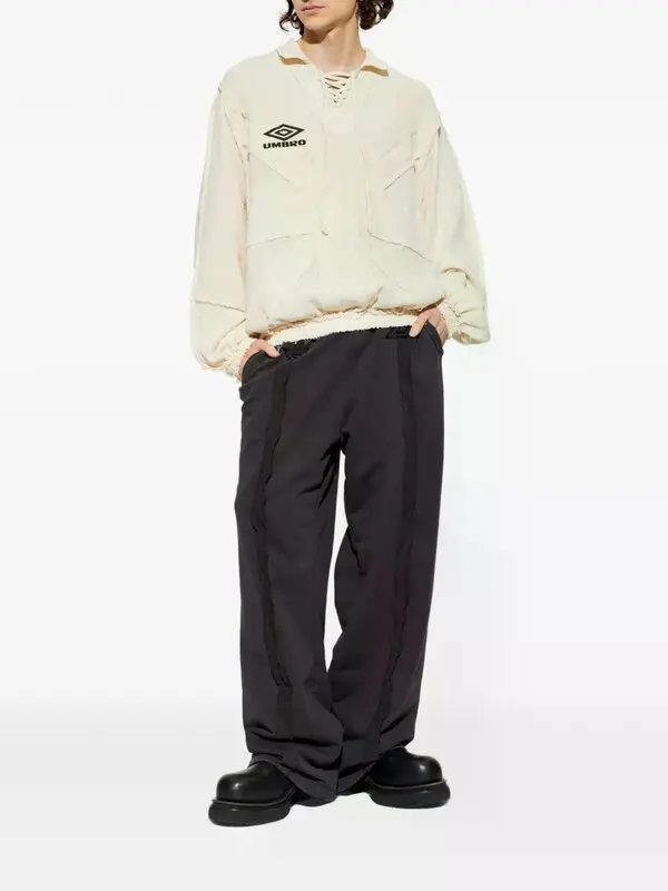 UMBRO Lace-up Long-sleeved Sweatshirt