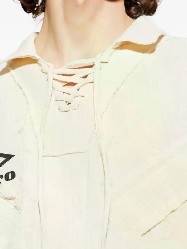 UMBRO Lace-up Long-sleeved Sweatshirt