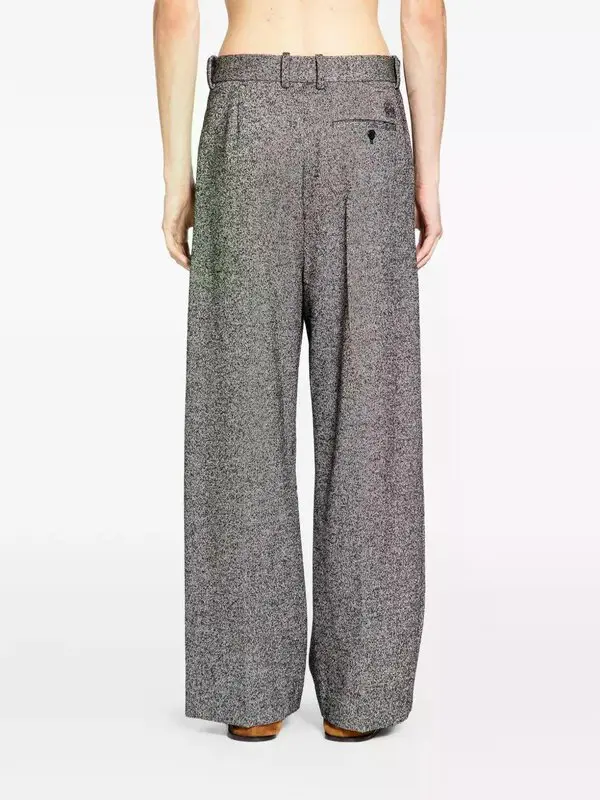 Loewe Wide-leg Twill Trousers