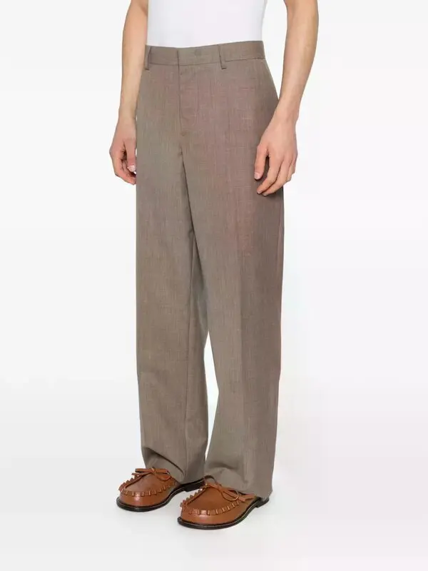 Moschino Textured Wool Trousers