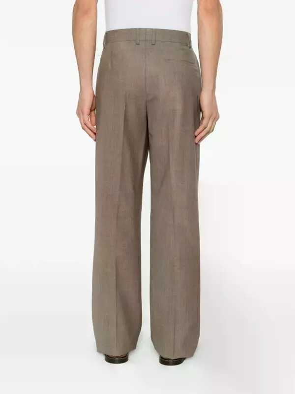Moschino Textured Wool Trousers