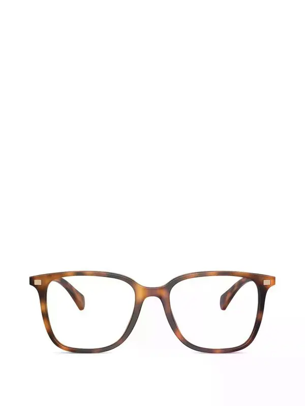 POLO RALPH LAUREN EYEWEAR Tortoiseshell-effect Square-frame Glasses