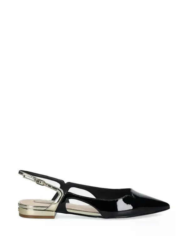 Liu Jo Patent Faux-leather Slingbacks