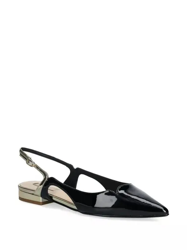 Liu Jo Patent Faux-leather Slingbacks