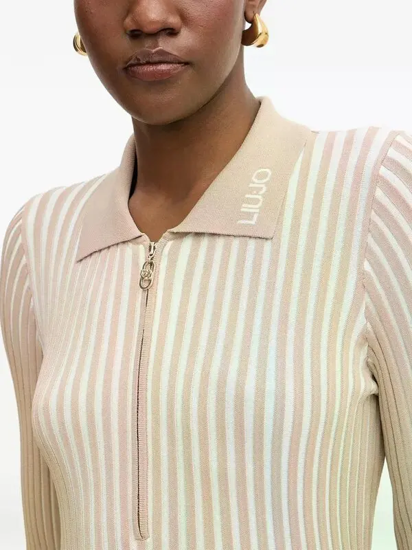 Liu Jo Striped Polo Shirt