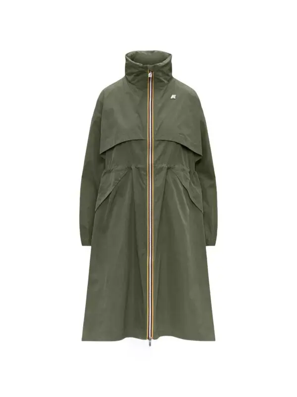 K-WAY Aube Memory Touch Panelled Coat