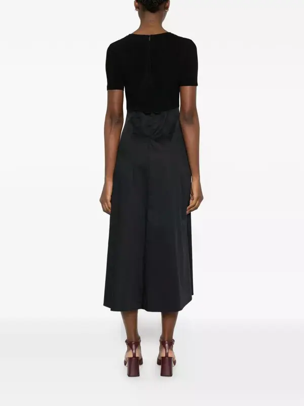 Max Mara Knot Velvet Dress
