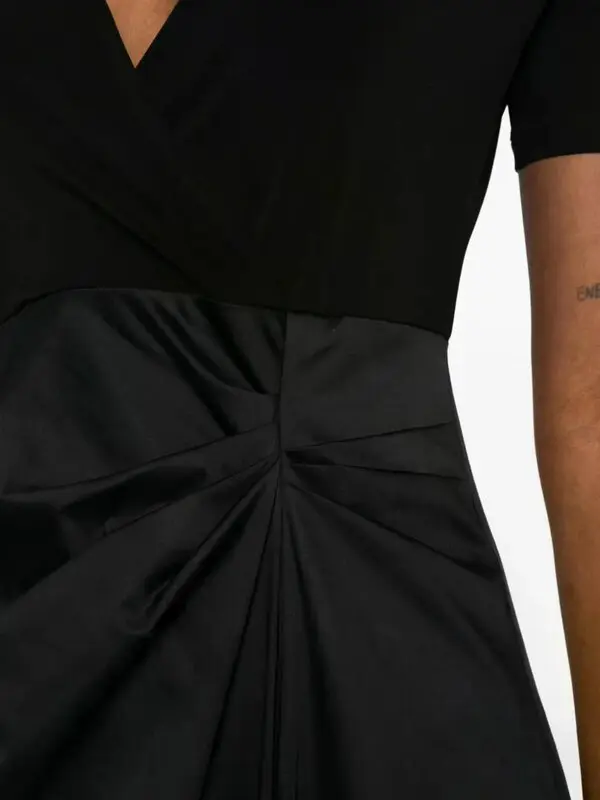 Max Mara Knot Velvet Dress