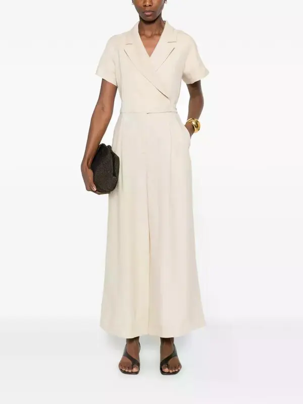Max Mara Wrap Culotte Jumpsuit