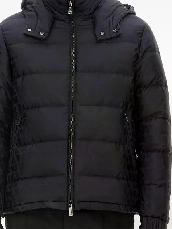 Valentino Garavani Hooded Padded Jacket - Blue