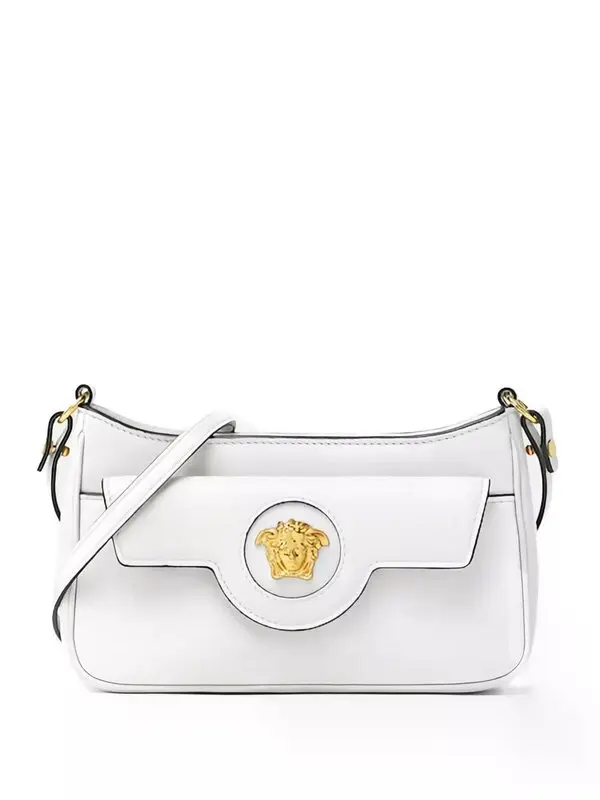 Versace Mini La Medusa Cross Body Bag - White