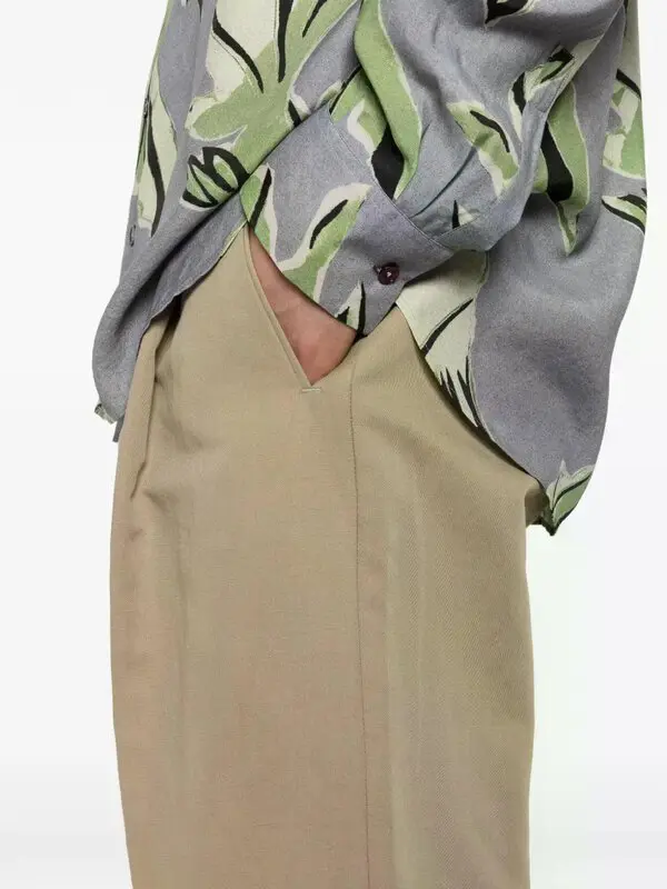 BRIGLIA 1949 Pleated Trousers - Neutrals