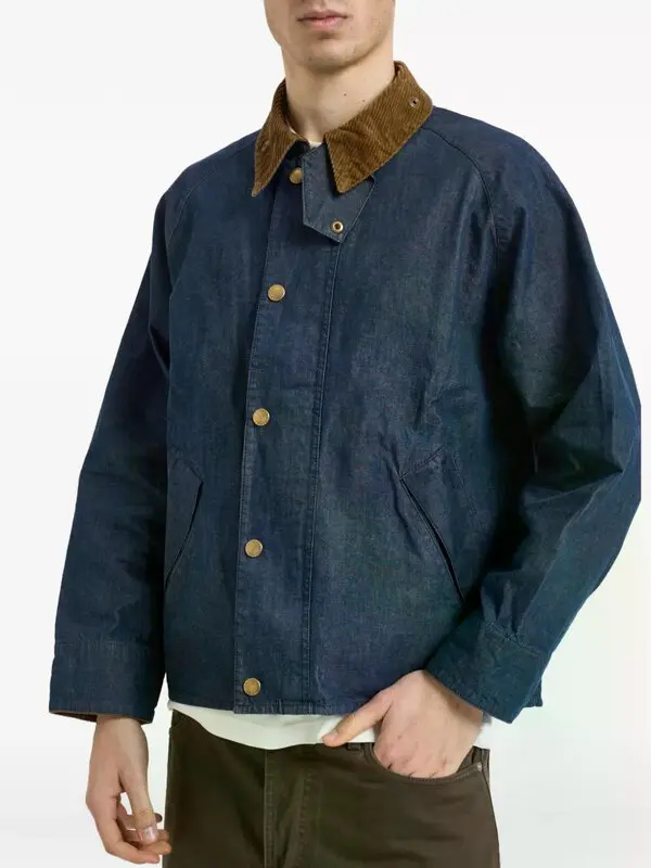 Barbour Corduroy Collar Denim Jacket